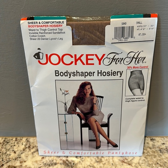 Jockey | Accessories | Vintage Jockey For Her Body Shaper Hosiery ...